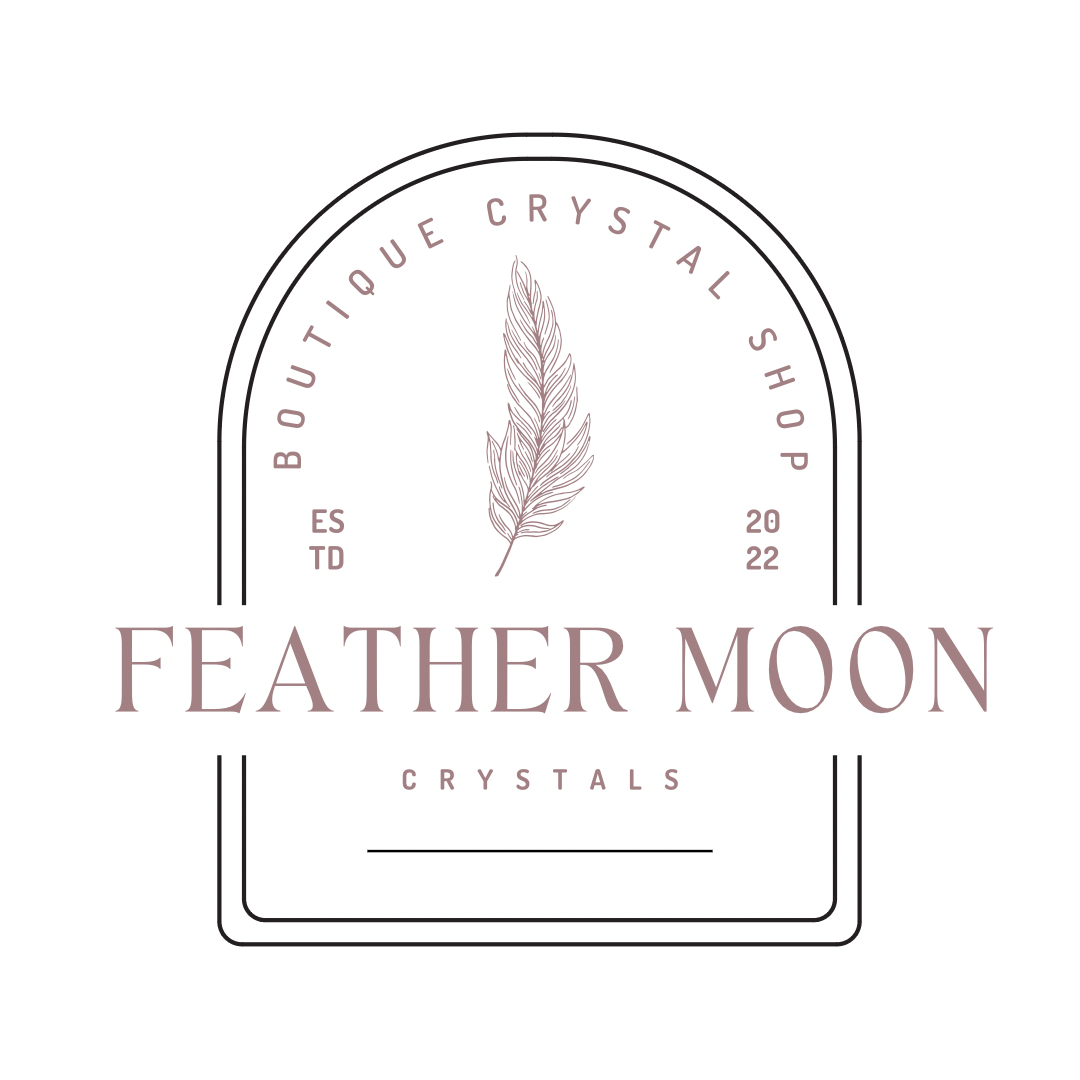 Custom Intention Bracelet – Feather Moon Crystals